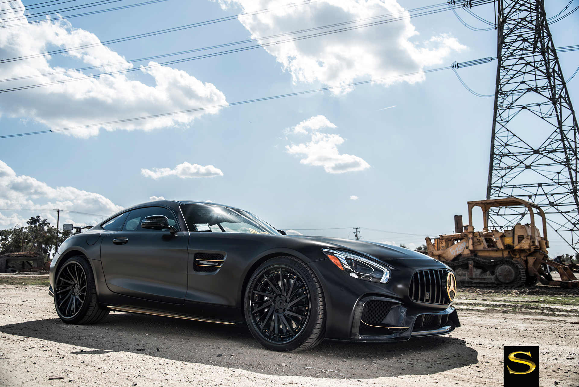 Impressive Wrap Mercedes-Benz GTS | SV64-L | Savini Wheels - Savini Wheels