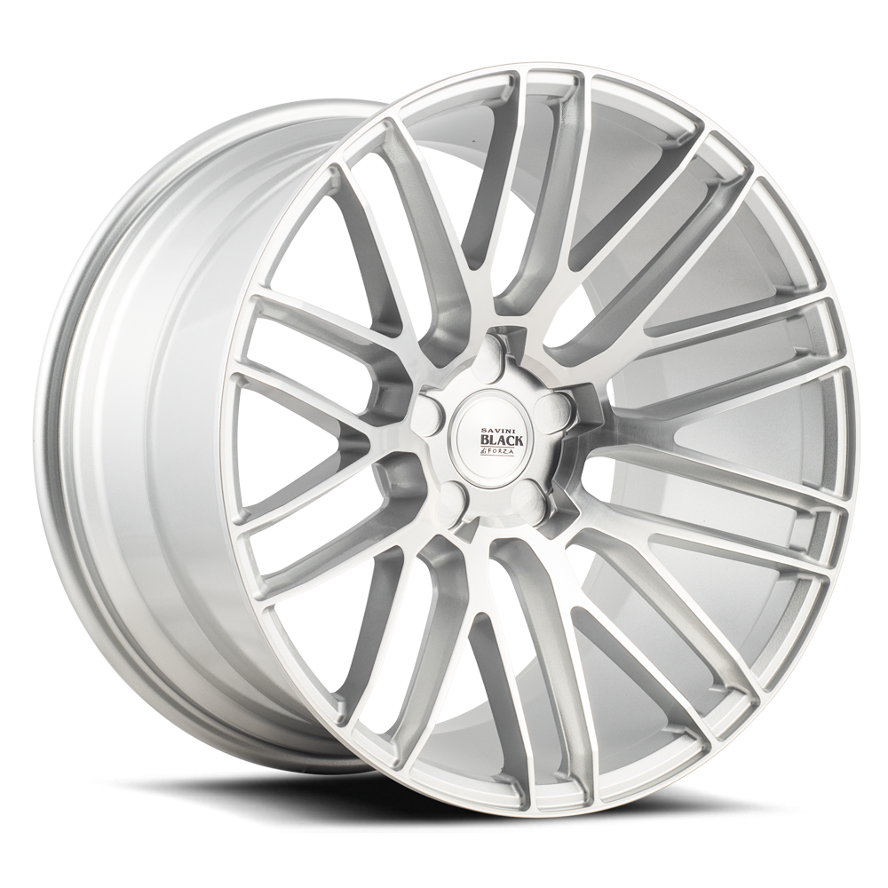 BM13 Brushed Silver - Savini Wheels