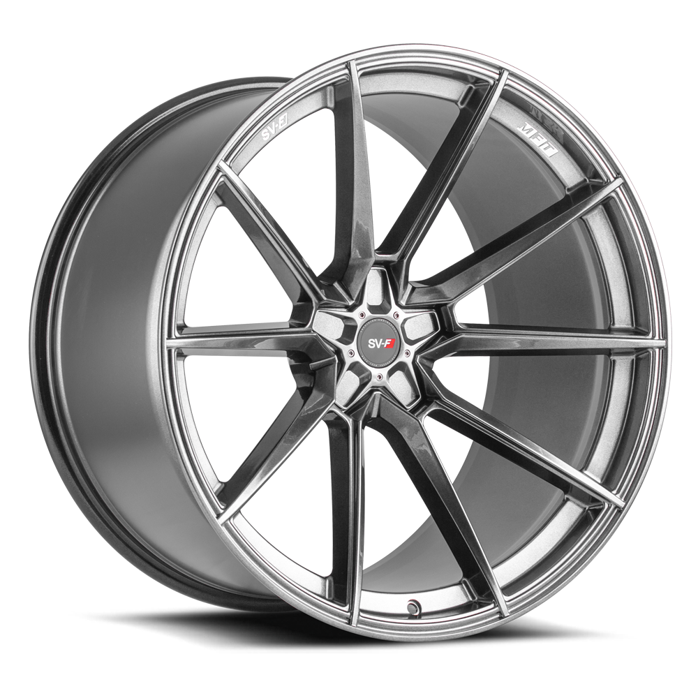 SV-F4 Gloss Graphite - Savini Wheels