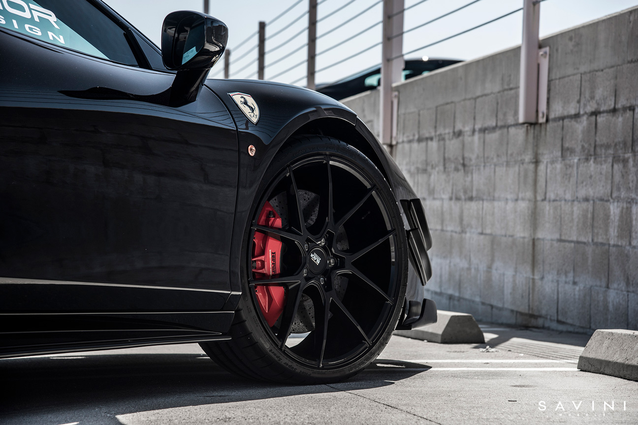 Ferrari 458 - Savini Wheels